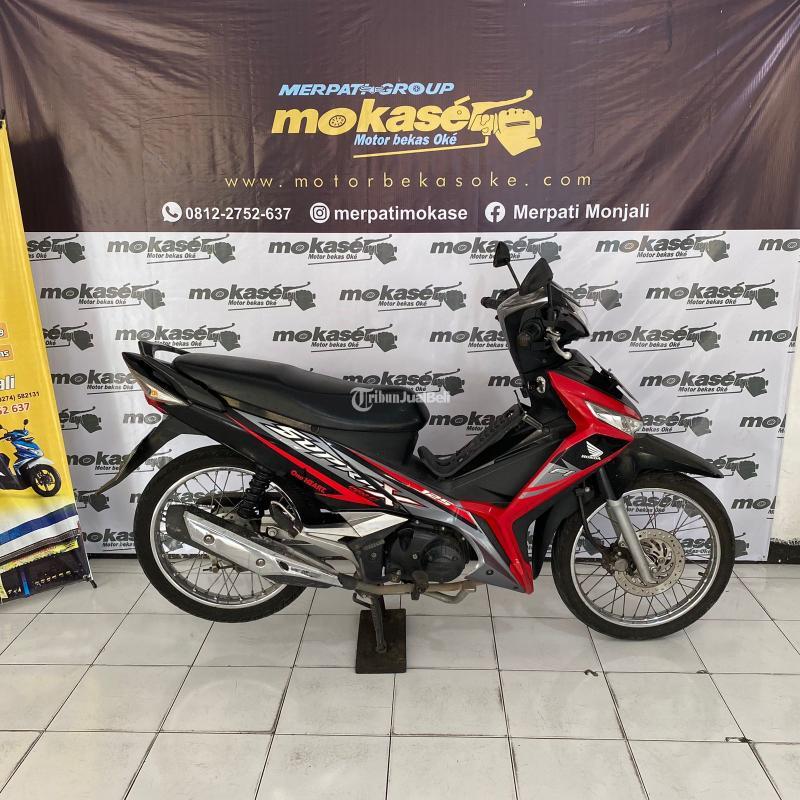 Motor Honda Supre X 125 FI 2016 Warna Hitam Merah Bekas Terawat di ...