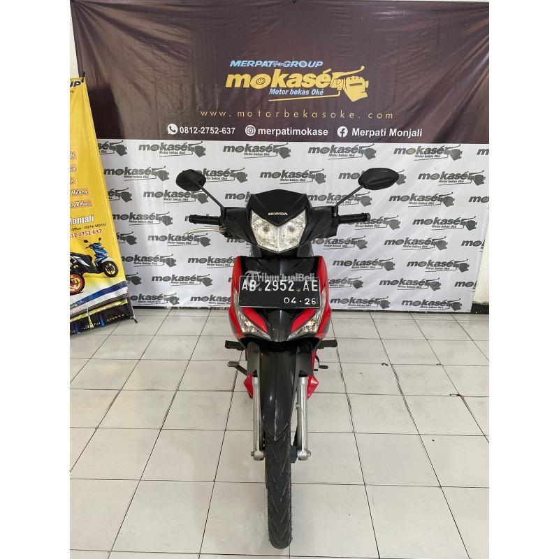 Motor Honda Supre X 125 FI 2016 Warna Hitam Merah Bekas Terawat di ...