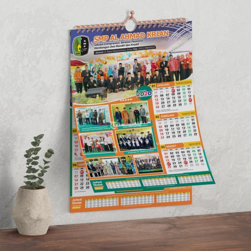 Agency Desain dan Cetak Kalender Custom sekolah di Sidoarjo Jawa Timur ...