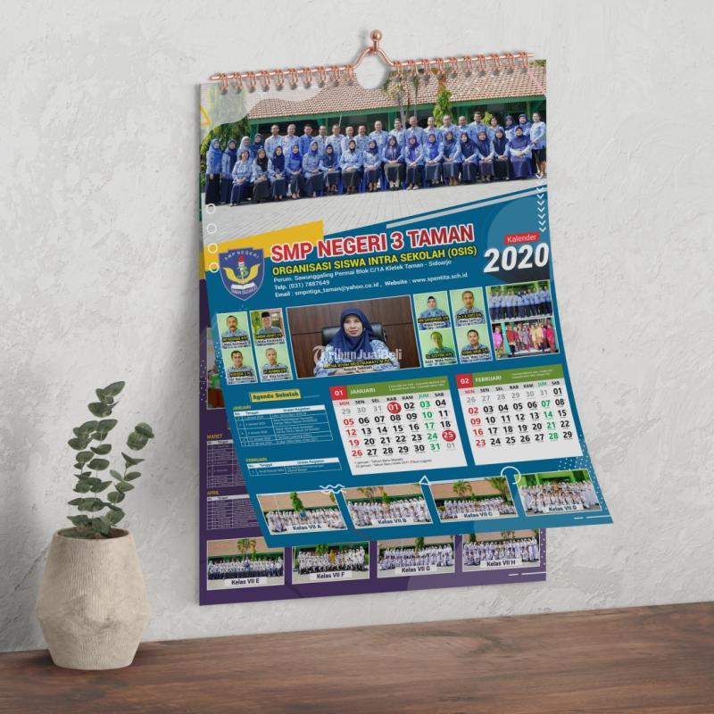 Agency Desain dan Cetak Kalender Custom sekolah di Sidoarjo Jawa Timur ...