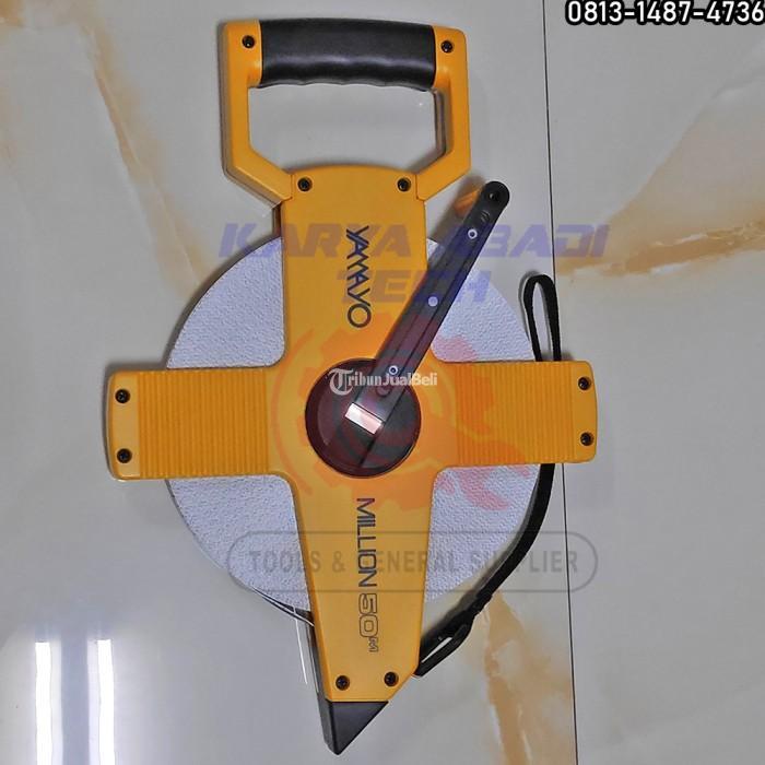 Meteran Roll Yamayo 50M Fiber di Jakarta Barat - Tribun JualBeli
