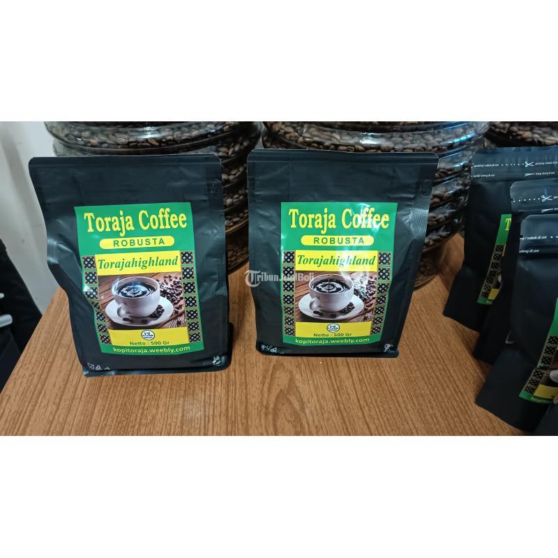 Kopi Toraja Robusta Bubuk Cocok Untuk Oleh Oleh di Makassar Sulawesi ...