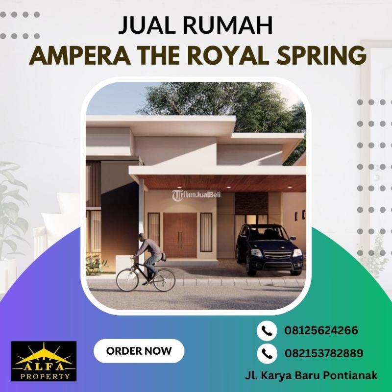 Dijual Rumah The Royal Spring Ampera LT190 LB100 SHM 4KT 3KM di Kota ...
