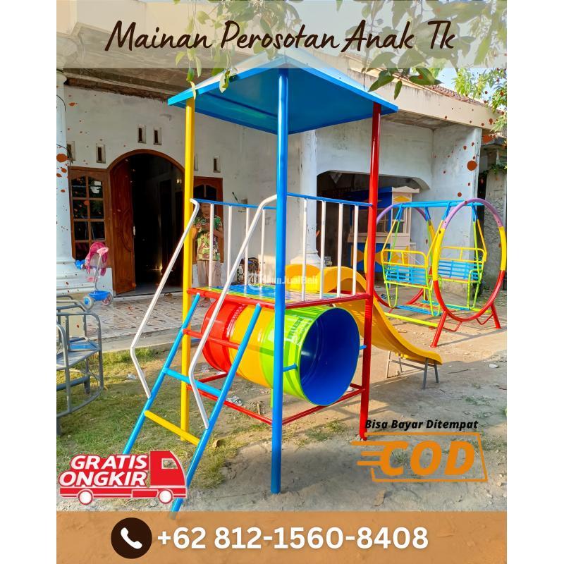 Produksi Perosotan Anak Custom Dan Mainan Outdoor Untuk TK Kec Blimbing ...
