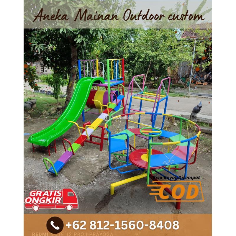 Produksi Perosotan Anak Custom Dan Mainan Outdoor Untuk TK Kec Blimbing ...