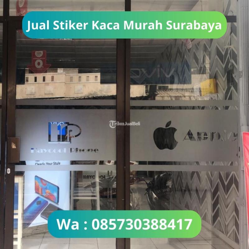 Stiker Kaca Berkualitas, Sandblast es, Kaca Film Oneway di Surabaya ...