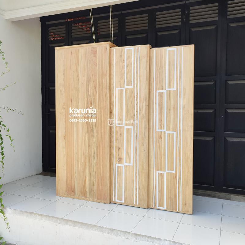 Pengrajin Partisi Kayu Rak Buku Minimalis di Gunung Kidul Yogyakarta ...