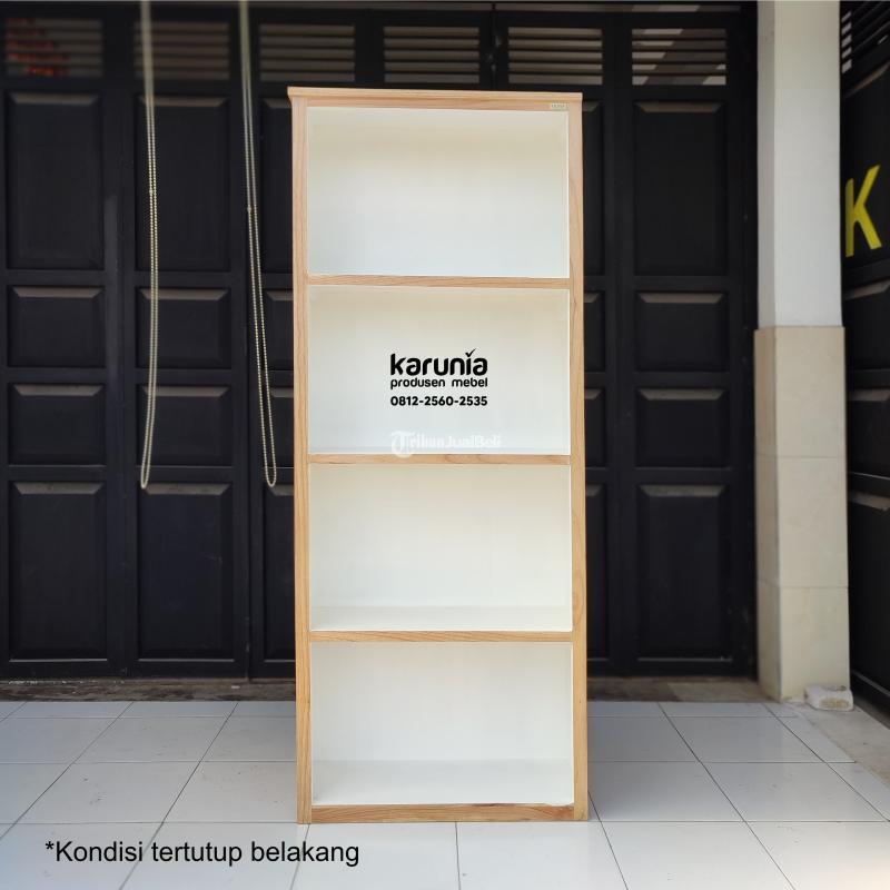 Agen Rak Partisi Buku Kayu di Solo Jawa Tengah - Tribun JualBeli