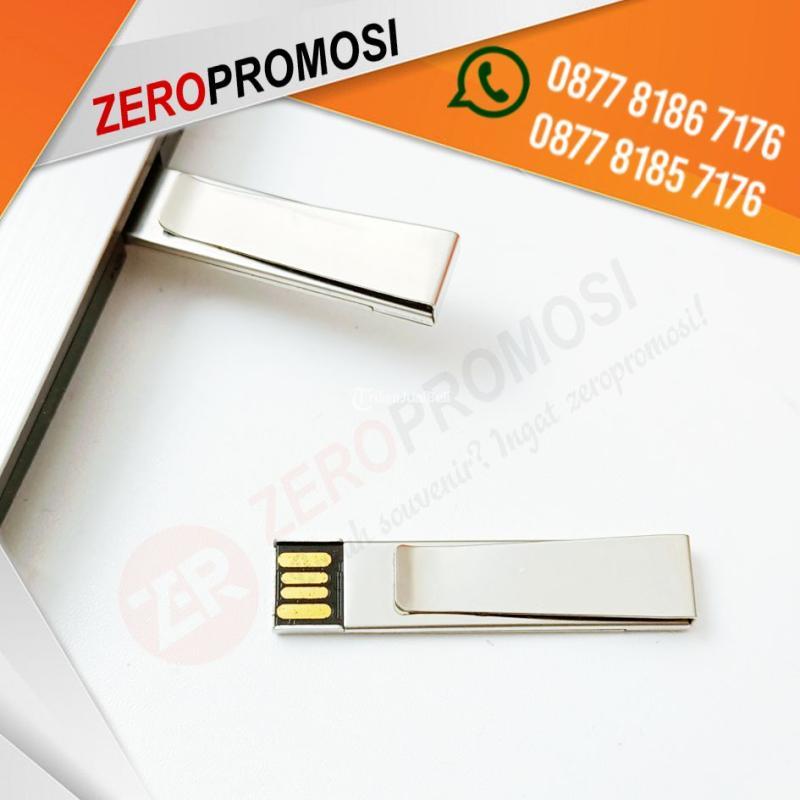 Custom Usb Flashdisk Slim FDMT16 Metal Stainless di Tangerang Banten ...