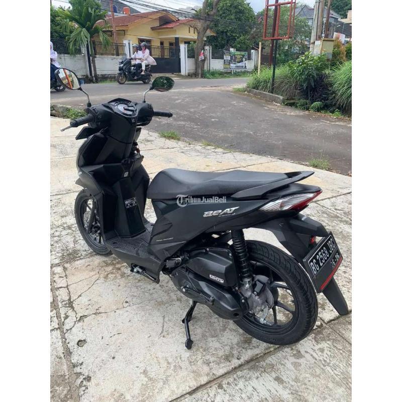 Motor Honda Beat Deluxe Hitam Bekas 2021 di Palembang - Tribun JualBeli