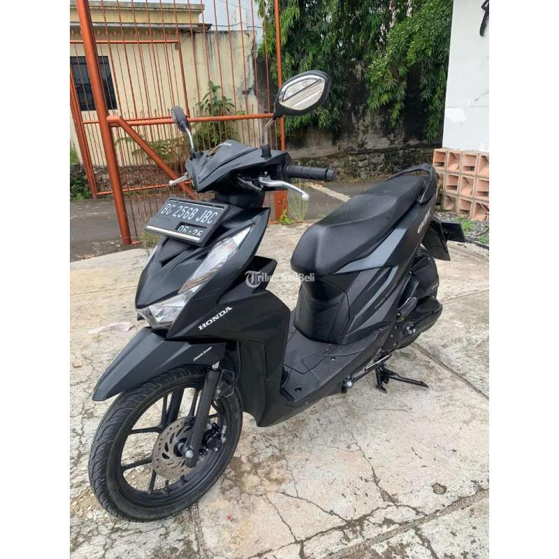 Motor Honda Beat Deluxe Hitam Bekas 2021 di Palembang - Tribun JualBeli
