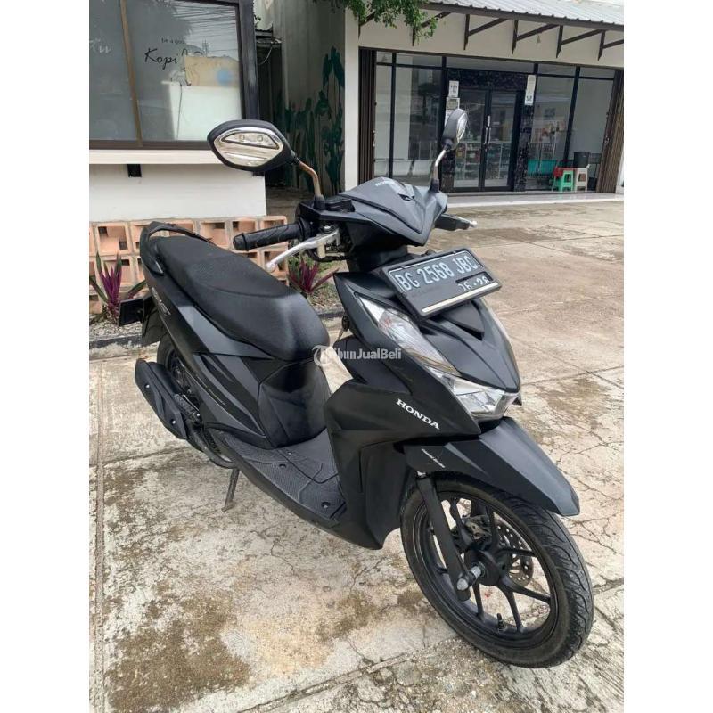Motor Honda Beat Deluxe Hitam Bekas 2021 di Palembang - Tribun JualBeli