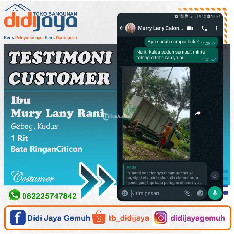 Hebel Bata Ringan Citicon di Kendal Jawa Tengah - Tribun JualBeli