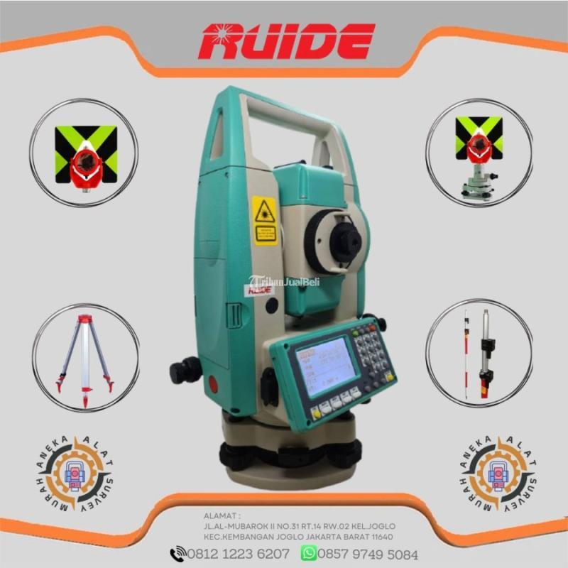 Total station Ruide RQS Accuracy 2 Detik Laser 1000m di Jakarta Barat - Tribun JualBeli