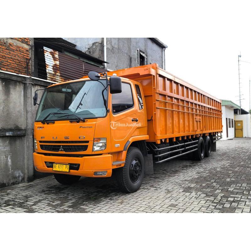 Truk Mitsubishi Fuso 6x2 HD Bak Besi Sentral 2020 Bekas Siap Pakai di ...