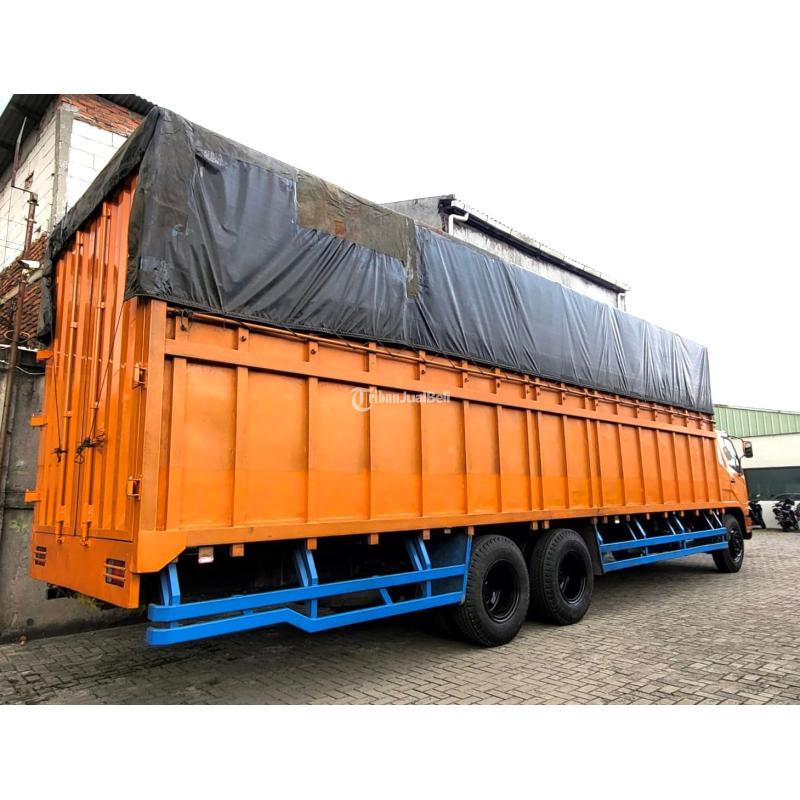 Truk Mitsubishi Fuso Tronton 6x2 HD 270 PS Bak Besi Sentral Terpal 2020 ...