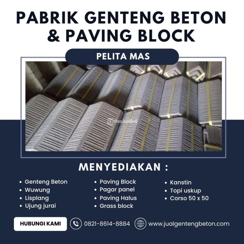Genteng Beton Solusi Atap Modern dan Tahan Lama di Malang Jawa Timur ...