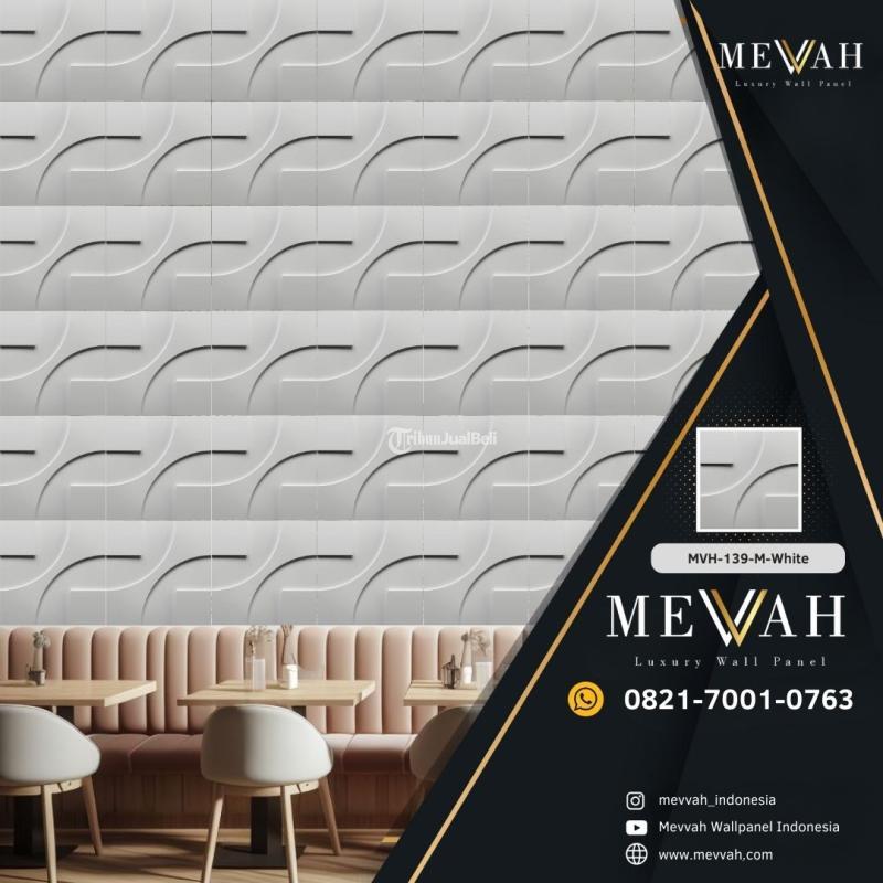 3D Panel Dinding PVC 3D Motif Marmer Putih di Bandung Jawa Barat ...
