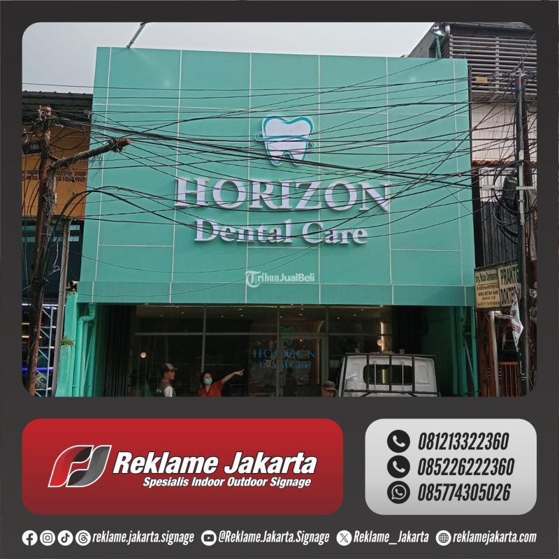 LED Letter Signage dan Huruf Timbul Spesialis di Jakarta Utara - Tribun ...