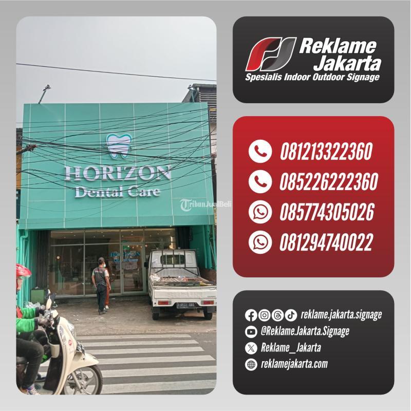 LED Letter Signage dan Huruf Timbul Spesialis di Jakarta Utara - Tribun ...