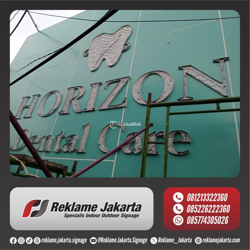 LED Letter Signage dan Huruf Timbul Spesialis di Jakarta Utara - Tribun ...