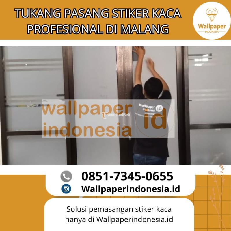 Tukang Pasang Stiker Kaca Profesional di Malang Jawa Timur - Tribun ...