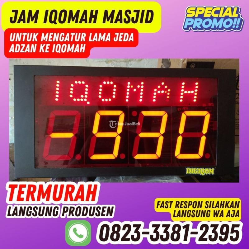 Jam Digital Iqomah Murah di Surakarta Jawa Tengah - Tribun JualBeli