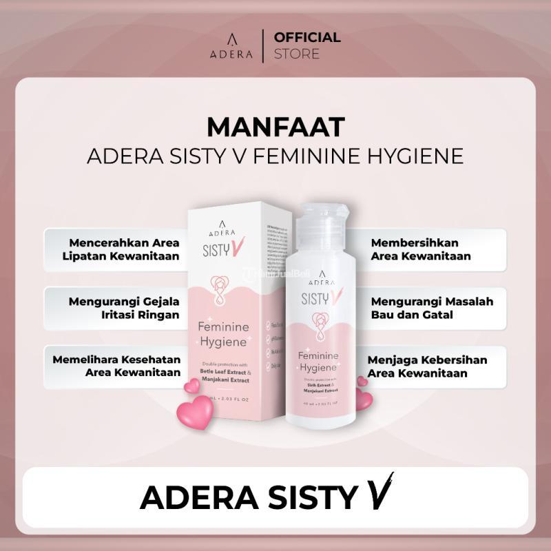 Adera Sisty V Sabun Pembersih Area Kewanitaan Atasi Bau Gatal di ...