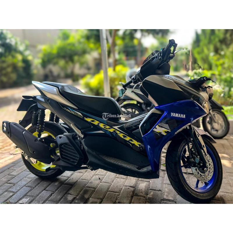 Yamaha Aerox 155 Connected Yellow Silver Blue 2023 di Bantul Yogyakarta ...