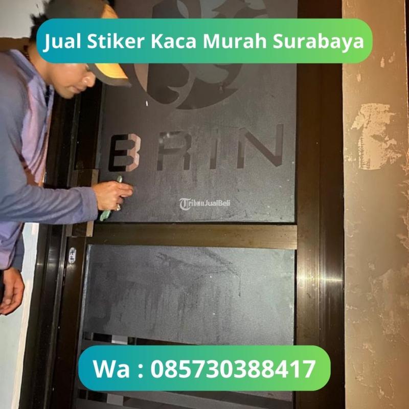 Stiker Kaca Surabaya Stiker Sandblast Buram Es, Sticker Film One Way ...