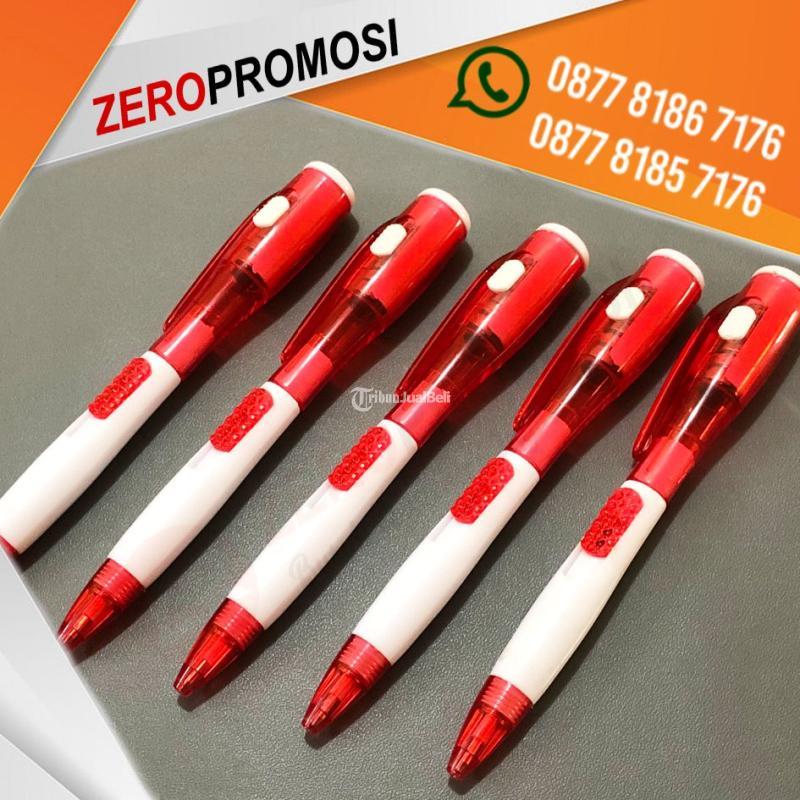 Souvenir Pulpen Senter 17 Agustusan Custom Desain di Tangerang Banten ...