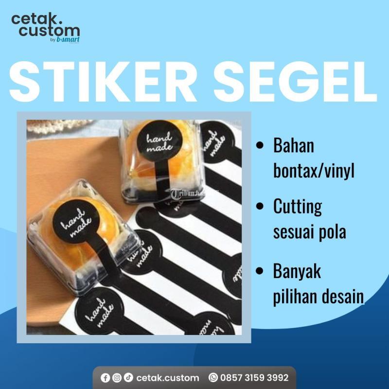 Cetak Stiker Segel Makanan Berkualitas di Sidoarjo Jawa Timur - Tribun ...