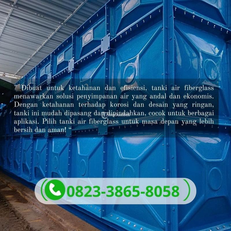 Tangki Panel FRP 10000 Liter, Tangki Air Kotak FRP Kualitas Terbaik di ...
