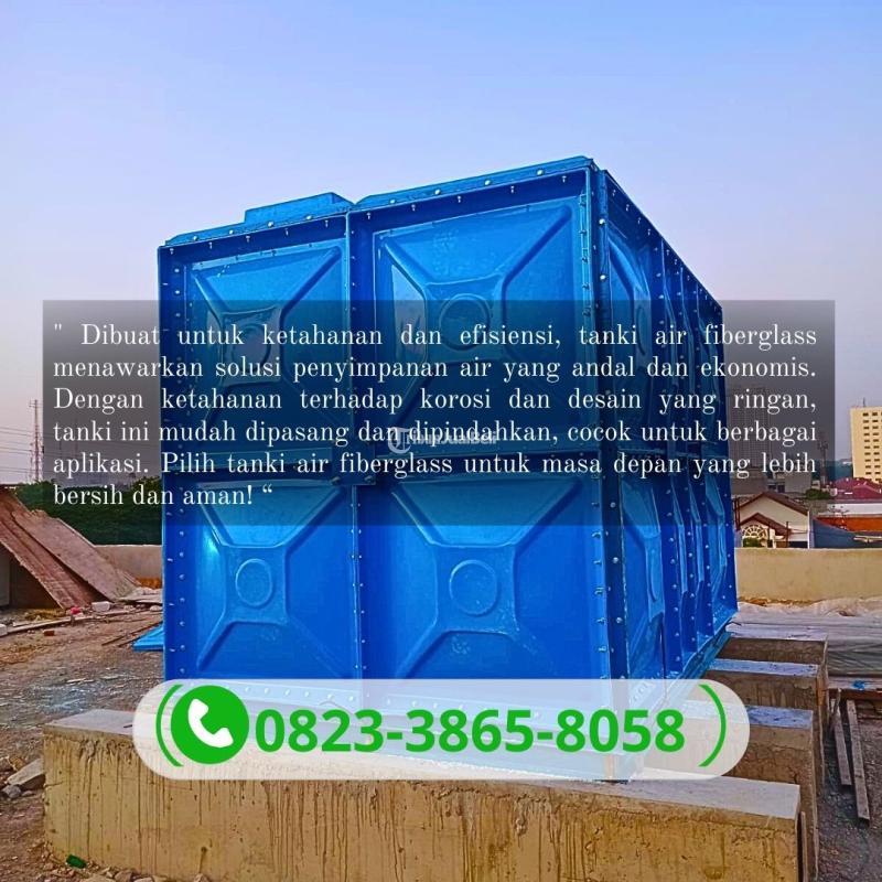 Tangki Panel FRP 10000 Liter, Tangki Air Kotak FRP Kualitas Terbaik di ...