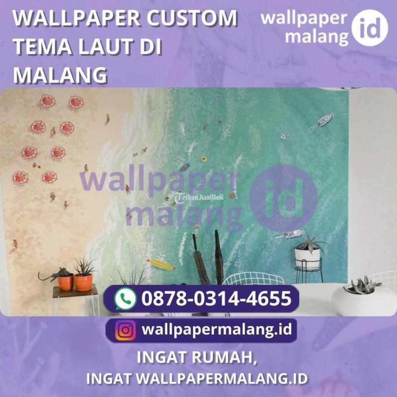 Wallpaper Custom Tema Laut di Malang Kota Jawa Timur - Tribun JualBeli