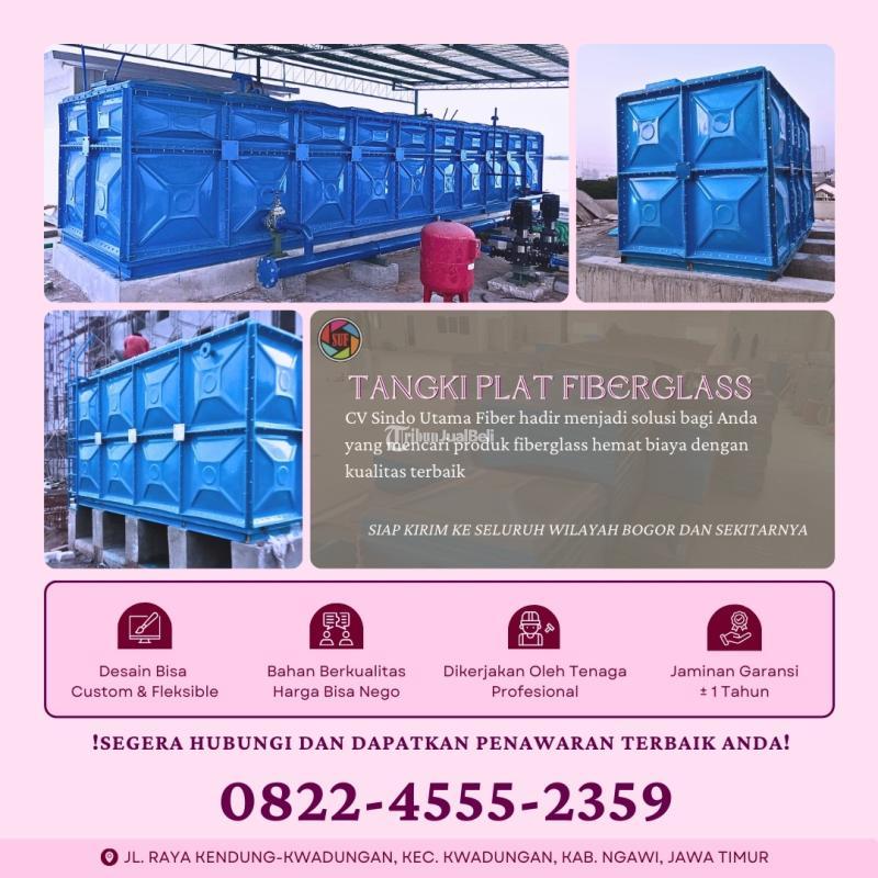 Tangki Fiber Coating Lebih Halus Untuk Proyek di Bogor Jawa Barat ...