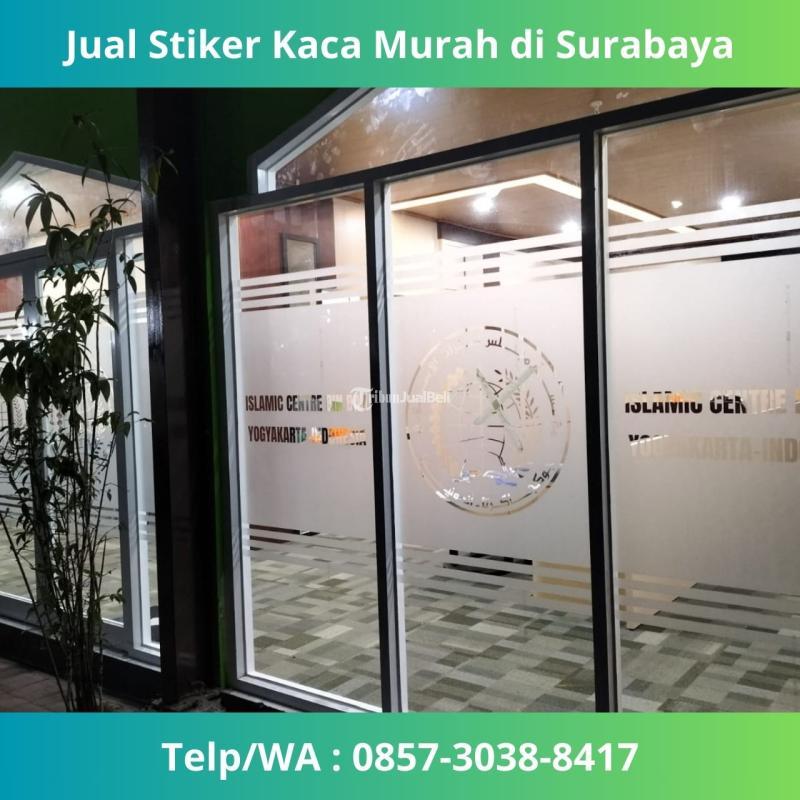 Stiker Kaca, Stiker Sandblast Kaca Film Oneway Vision, Cutting Sticker ...