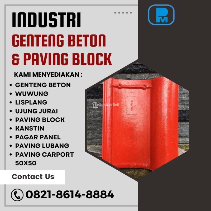 Genteng Beton Rata Bertekanan Tinggi Pilihan Kuat di Malang - Tribun ...