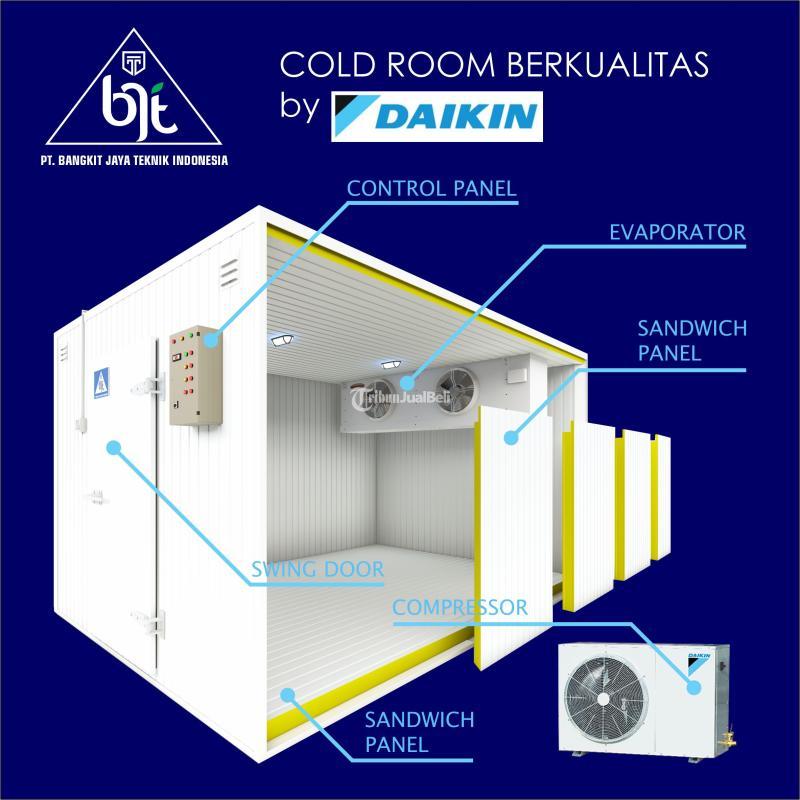 Clod Room Chiller Ukuran P.2 x L.2 x T. 2,5 M di Cilegon - Tribun JualBeli