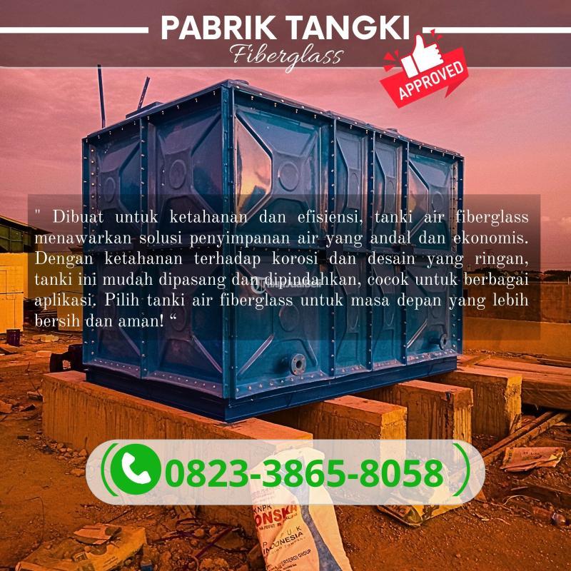 Tangki Air Panel FRP Fiberglass 1000 Liter di Banjar - Tribun JualBeli
