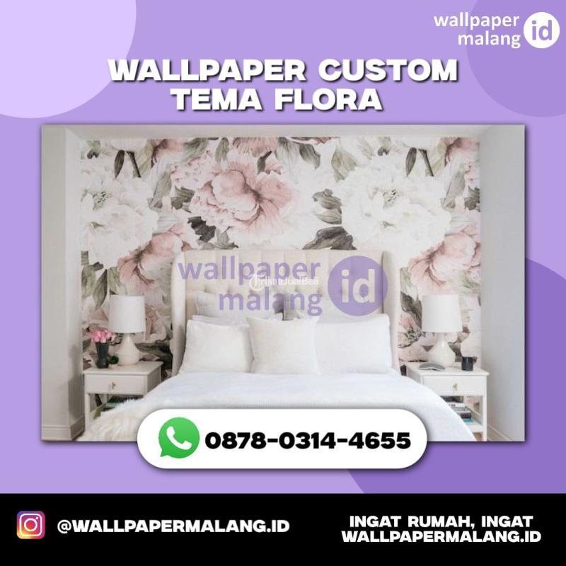 Wallpaper Custom Tema Flora di Malang Kota - Tribun JualBeli