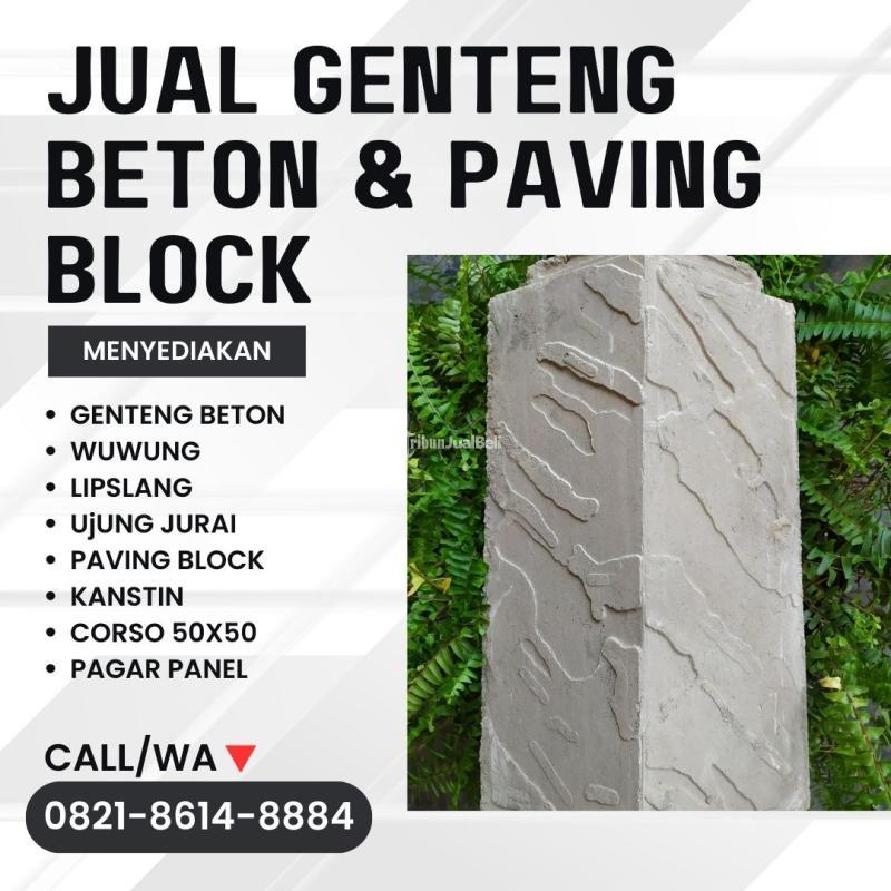 Genteng Beton Solusi Estetis untuk Rumah Modern di Malang - Tribun JualBeli