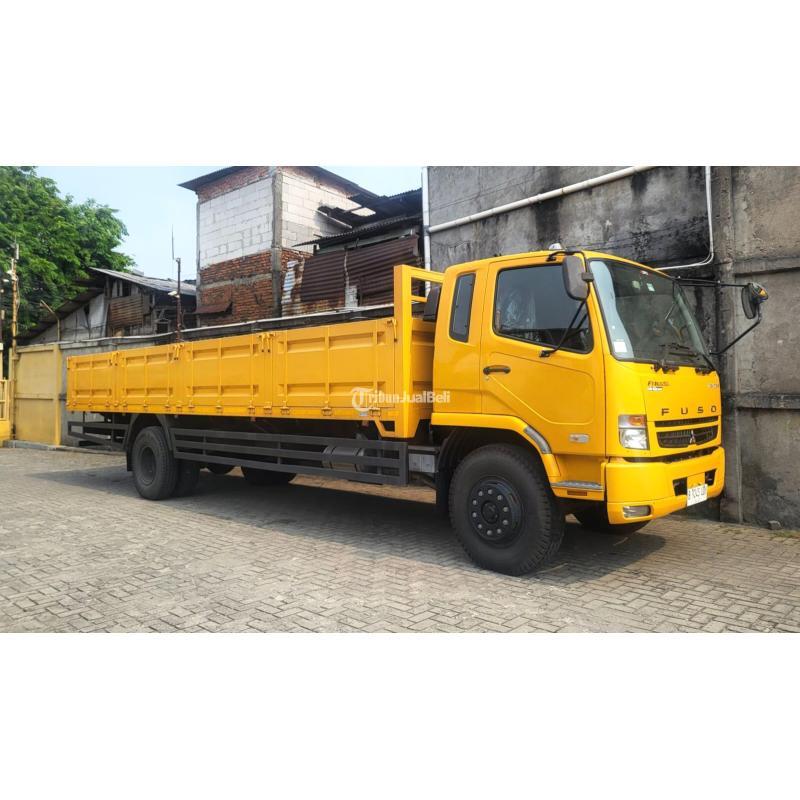 Truk Mitsubishi Fuso Engkel FSL Super Long Hi Gear Bak Besi 2022 Bekas ...