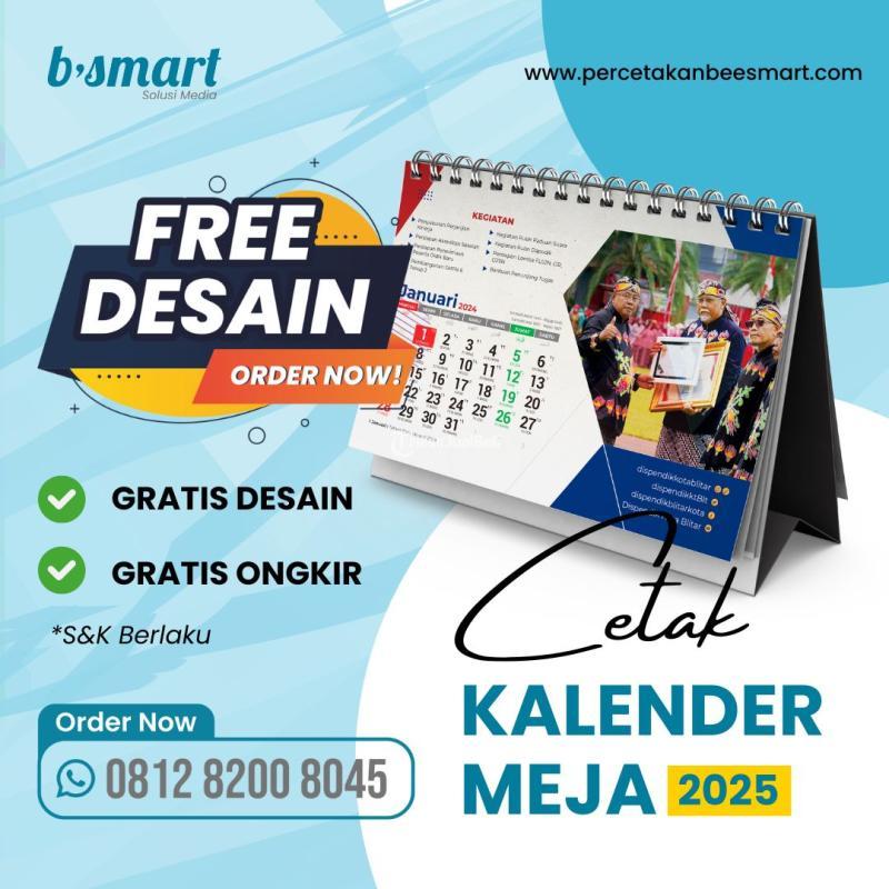 Promo Desain dan Cetak Kalender 2025 di Gresik - Tribun JualBeli