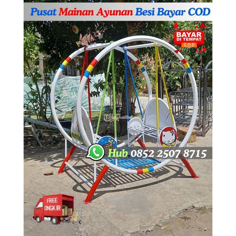 Terpecaya Ayunan Besi Bergambar Modern Dan Mainan Besi TK di Garut ...
