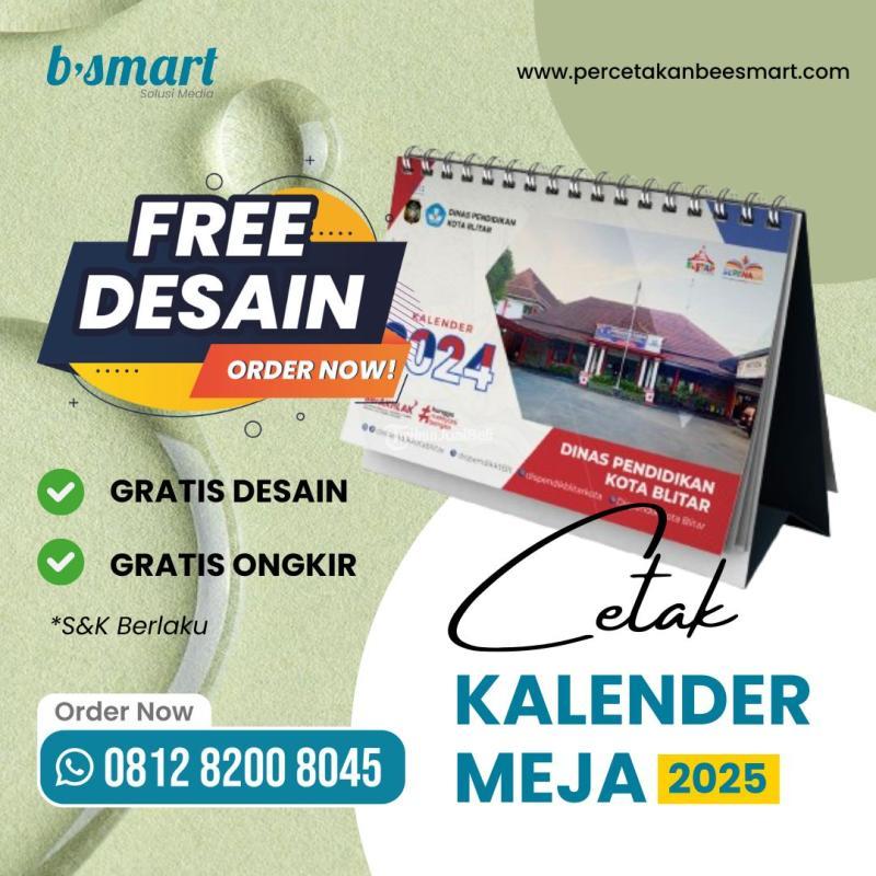 Promo Cetak Kalender 2025 Di Percetakanbeesmart di Sidoarjo - Tribun ...