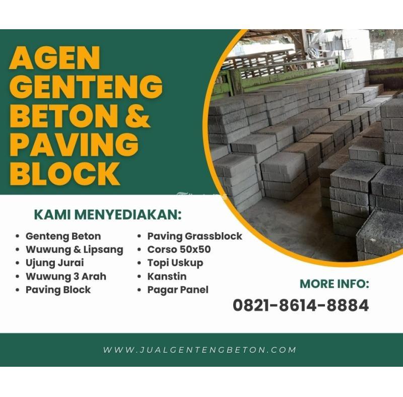 Paving Block ukuran 50x50cm Berkualitas untuk Halaman Depan yang Ideal ...