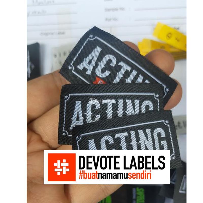 Cetak Label Pakaian Nylon di Katingan - Tribun JualBeli