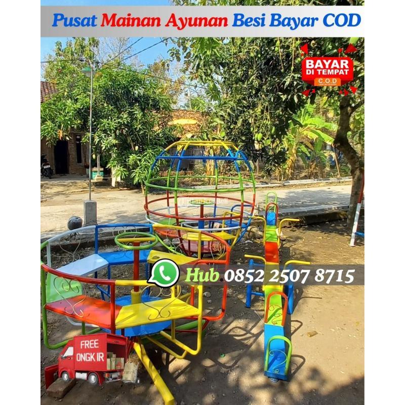 Ayunan Besi Bulat Dan Mainan Outdoor untuk TK di Bekasi - Tribun JualBeli