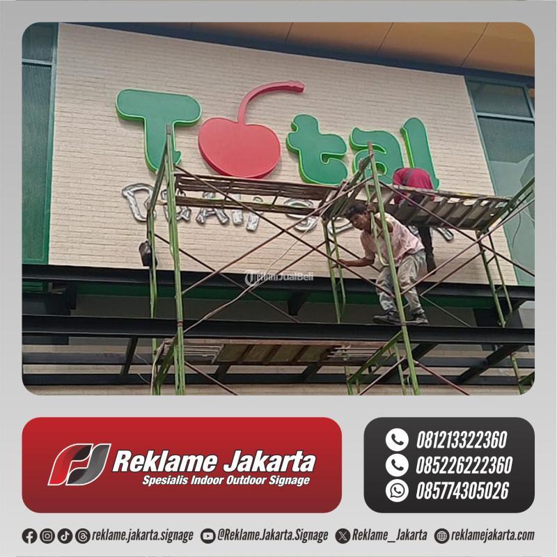 Signage dan Neonbox Toko di Jakarta Utara - Tribun JualBeli